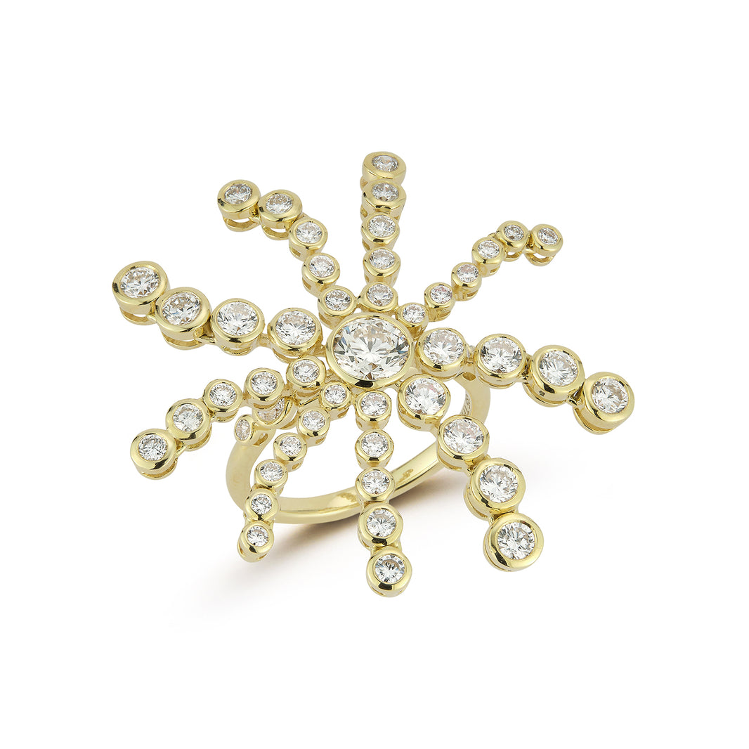 Ondyn Rings – 18K Gold & Diamond Rings with Fluid Movement – ONDYN